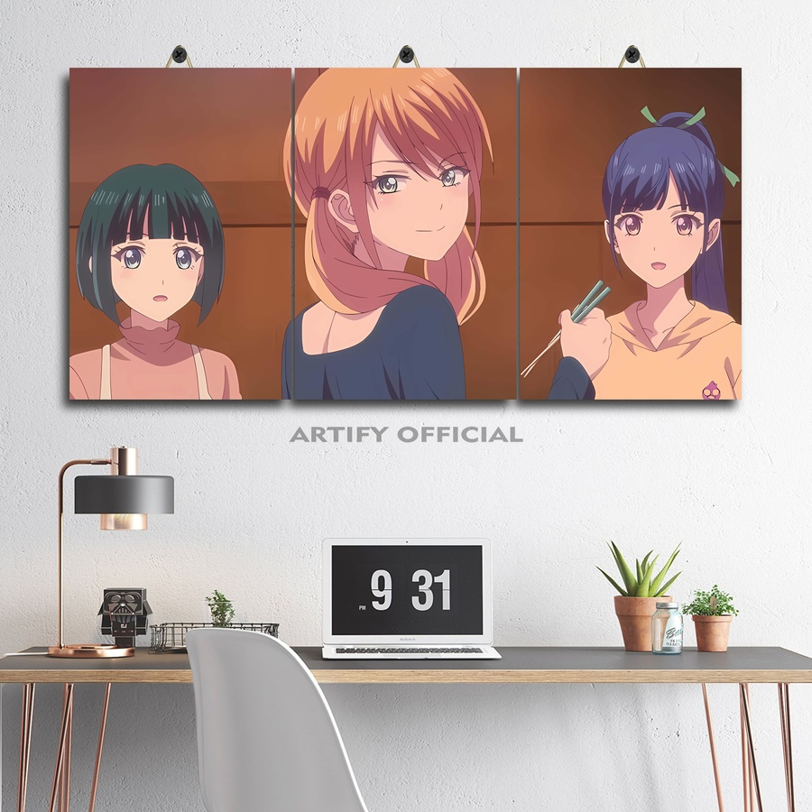 Jual Poster Kamar Anime Goddess Cafe Terrace Riho Tsukishima 60X30 ...