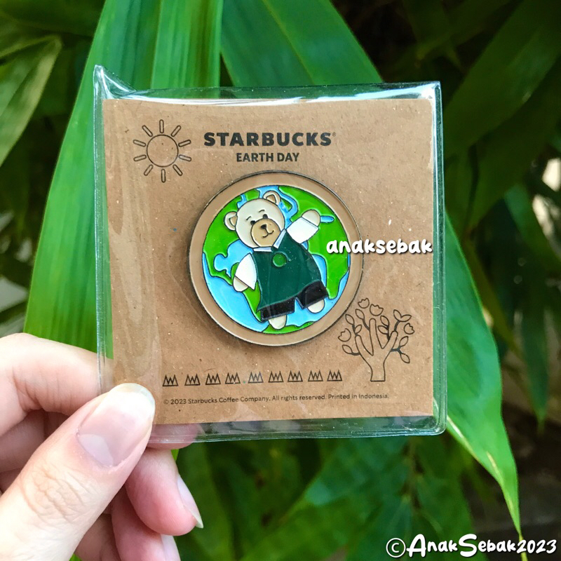 Jual Starbucks Collectible Pin Earth Month 2023 Edition | Shopee Indonesia