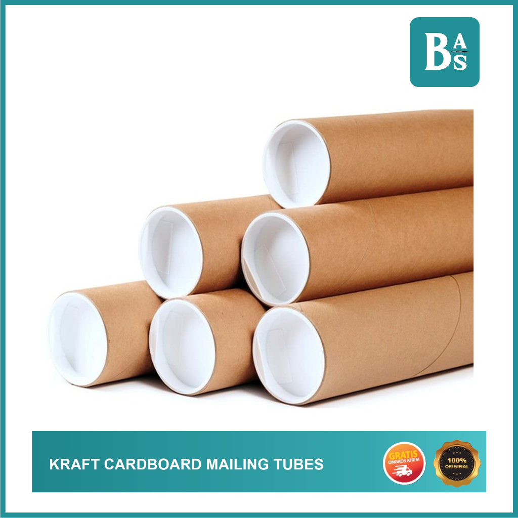 Jual Bali Art Supplies - Kraft Cardboard Mailing Tubes - Tabung Gambar ...