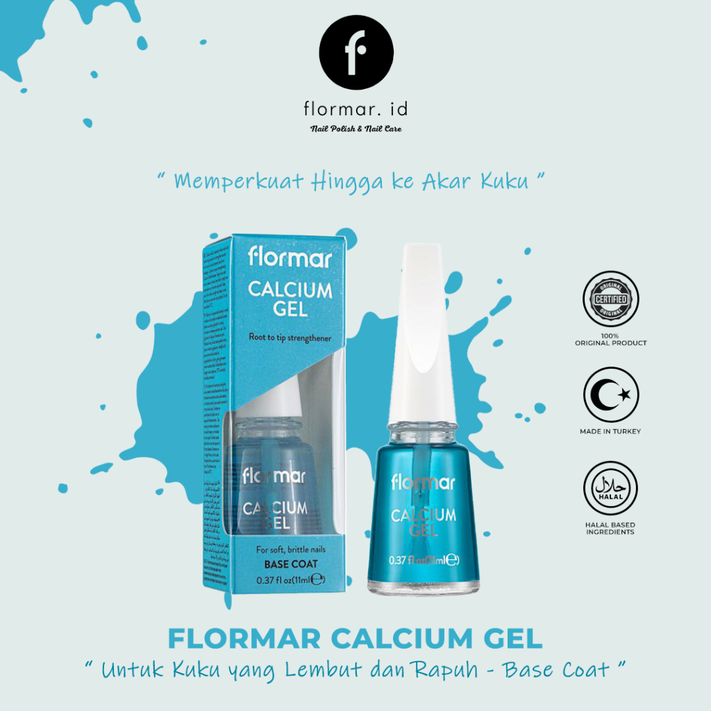 Jual Flormar Calcium Gel Redesign (Nail Care) | Shopee Indonesia