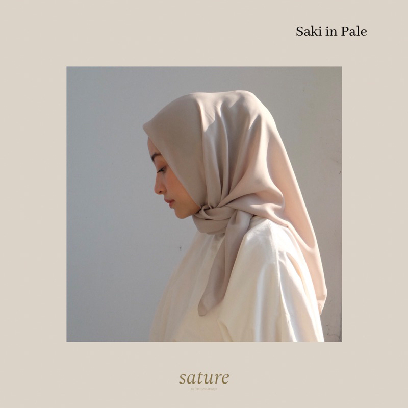 Jual SAKI Premium Bella Square | Hijab Segiempat Paris Polycotton ...