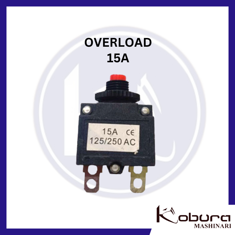 Jual Overload 15 Ampere 15 A Protector Mesin Genset Circuit Breaker ...