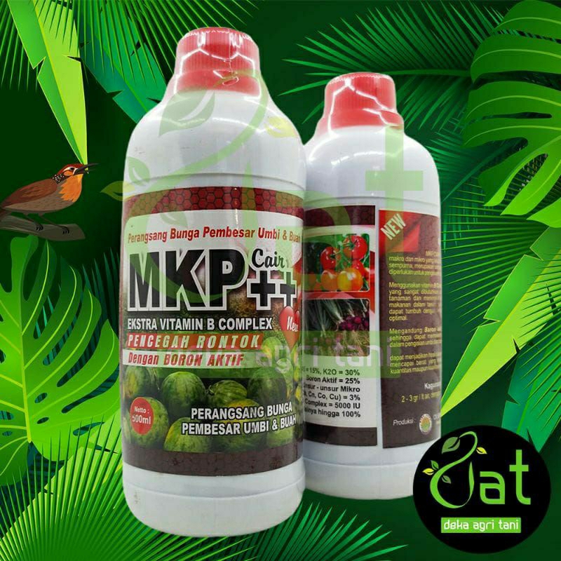 Jual Pupuk pembuahan dan pertumbuhan bunga pembesar buah MKP CAIR PLUS ++ 500ML | Shopee Indonesia
