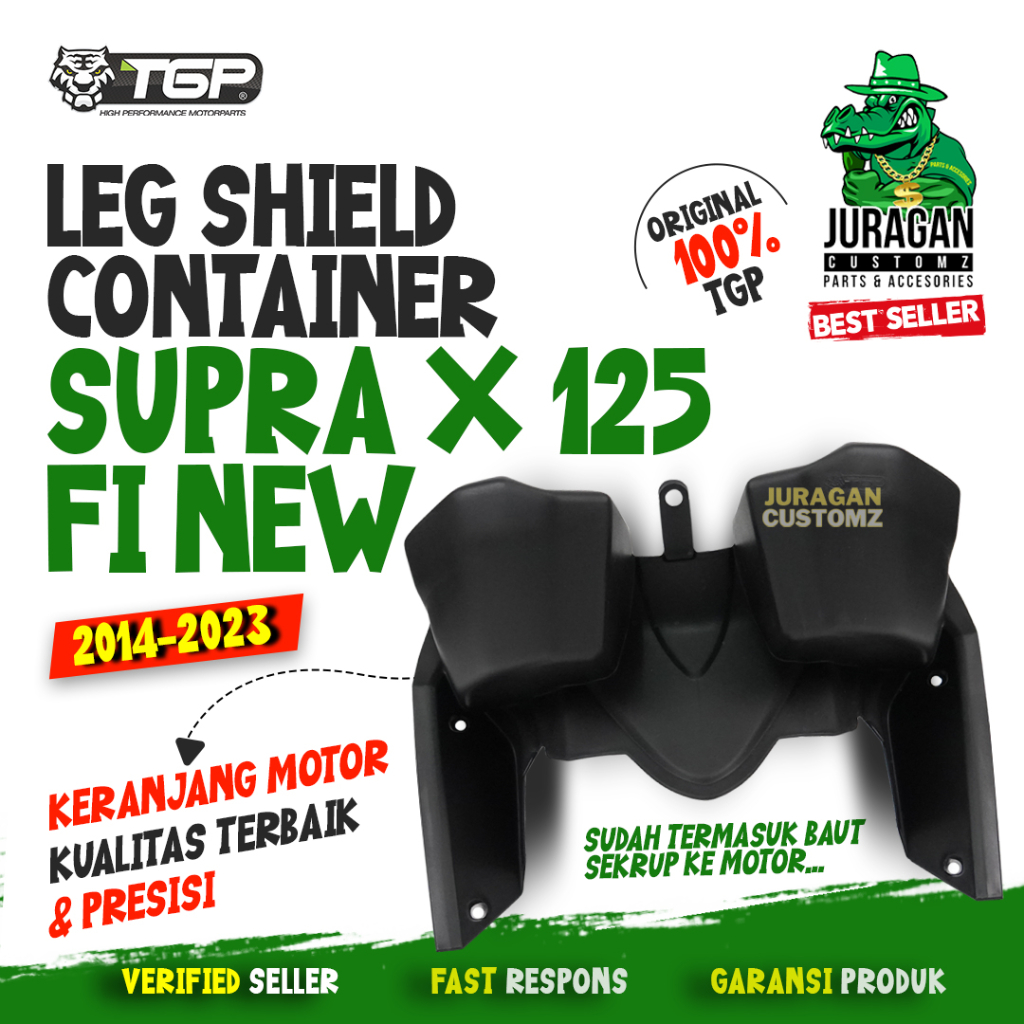 Jual Leg Shield Container Supra x 125FI New Facelift 2014 - 2024 ...