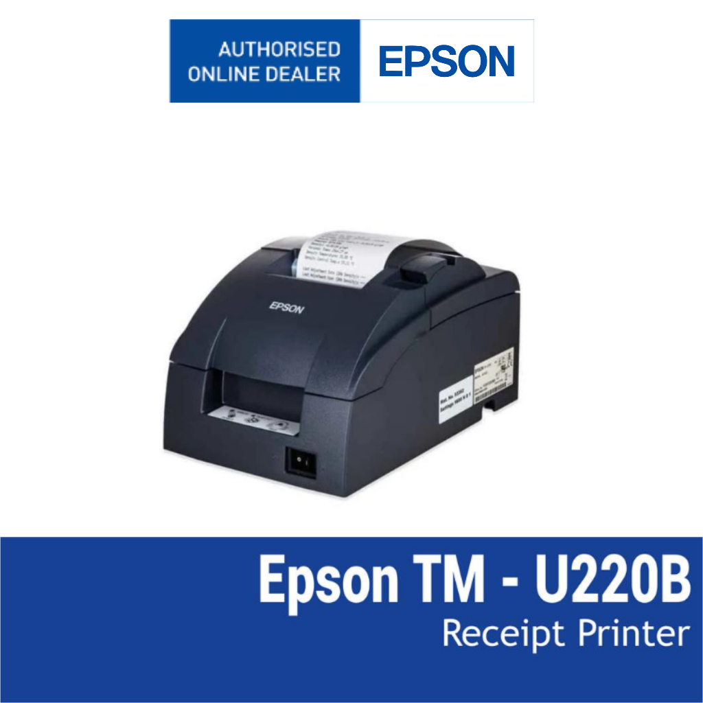 Jual Printer EPSON TMU-220 Auto Cutter Dot Matrik USB LAN Serial ...