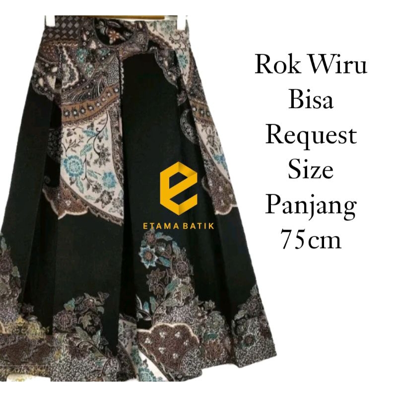 Jual Rok Wiru Batik Modern Big Size | Shopee Indonesia