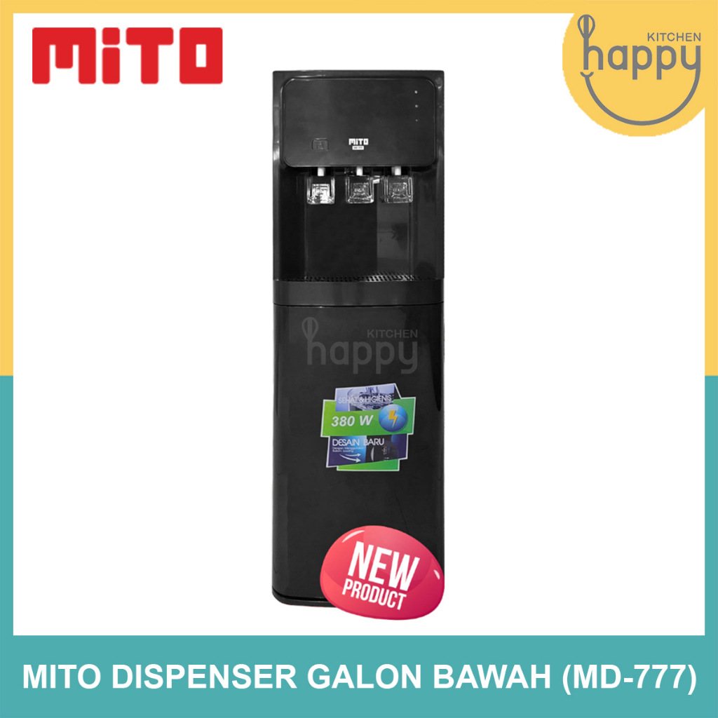 Jual Mito Dispenser Galon Bawah Dispenser Bottom Load Low Watt Mito MD ...