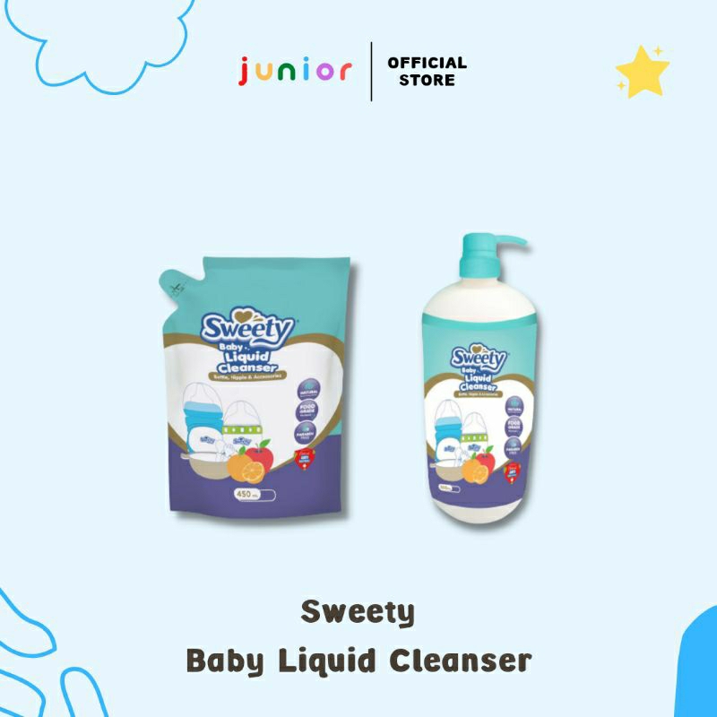 Jual SWEETY Baby Liquid Cleanser for Bottle, Nipple & Accessories ...