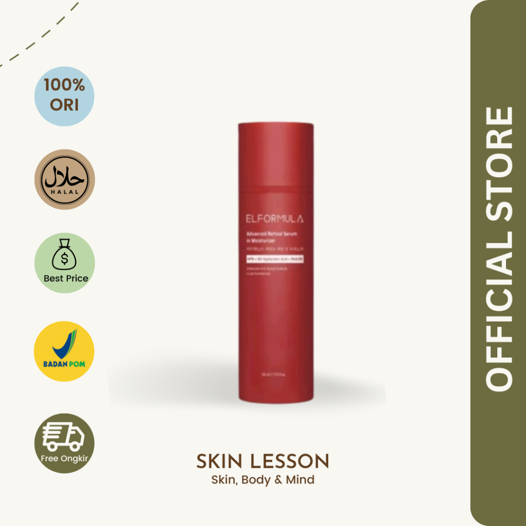 Jual ELFORMULA Advanced Retinol Serum Moisturizer 50 ml | Shopee Indonesia