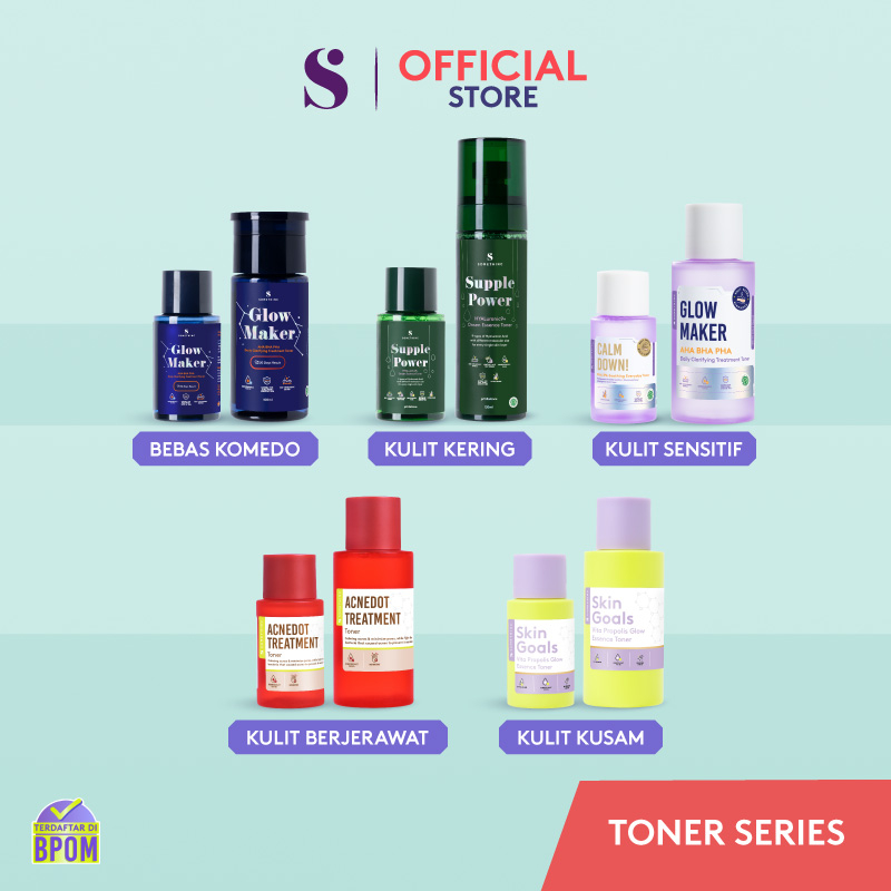 Jual SOMETHINC Toner Series (Glow Maker Toner, Supple Power Toner, Calm ...