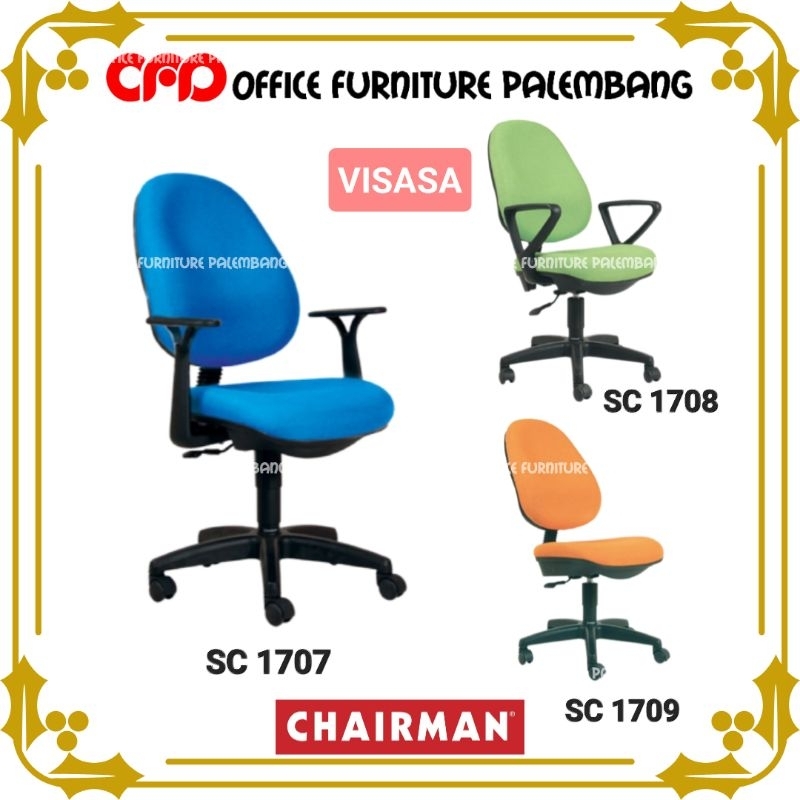 Jual kursi kantor chairman VISASA SC 1707 SC 1708 SC 1709 kursi putar ...