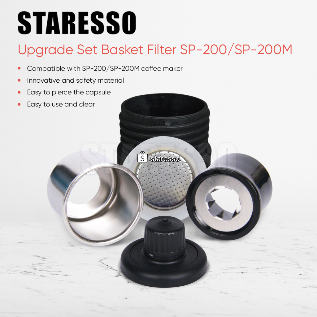 Jual Staresso Upgrade Set Filter Basket for SP-200 & SP-200M V2 Upgraded Version SP200 | Shopee ...
