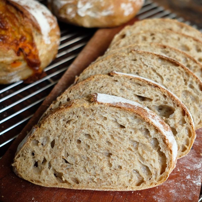 Jual SOURDOUGH RUSTIC WHOLEWHEAT/GANDUM/TANPA ISI | Shopee Indonesia