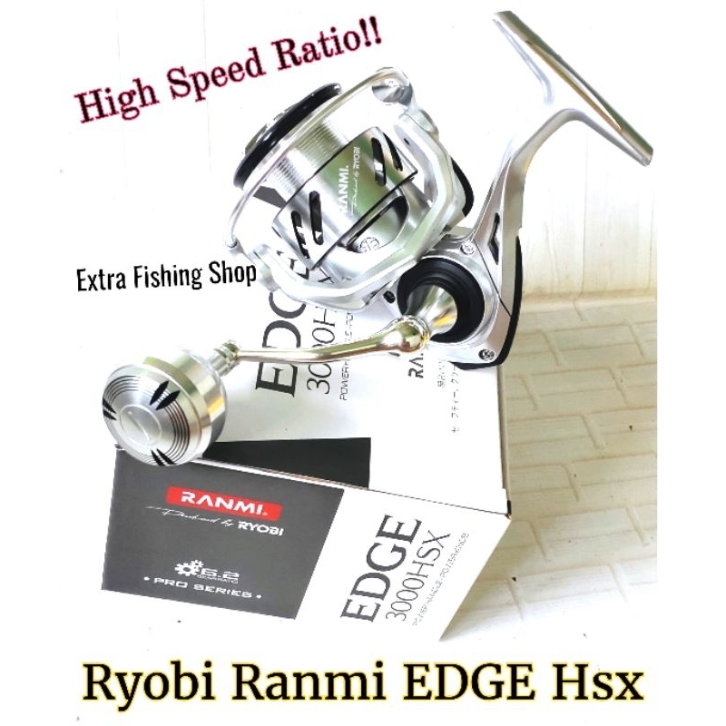 Jual Reel Ryobi Ranmi EDGE Hsx / PEGASUS Hsx 3000 4000 tipe High speed ...
