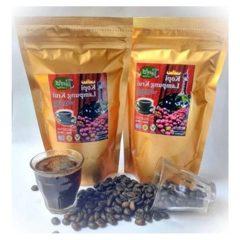 Jual kopi lampung krui halus/super fine 200gr.kopi bubuk krui halus ...