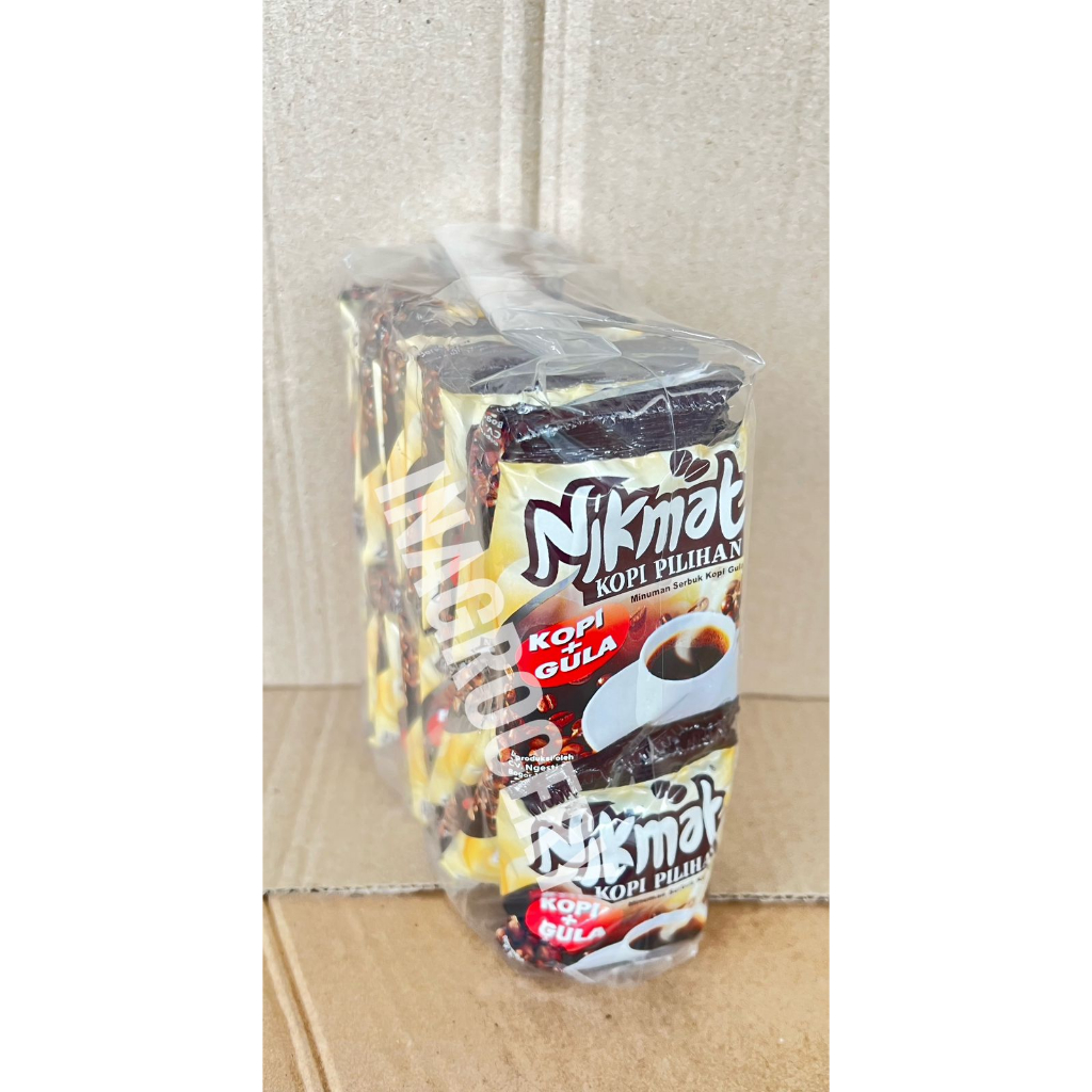 Jual NIKMAT KOPI + GULA ISI 20PCS | Shopee Indonesia