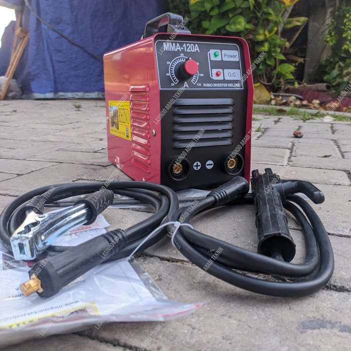 Jual Mesin Las Rhino 120 A 900 Watt Mesin Las Inverter Rhino 120A ...