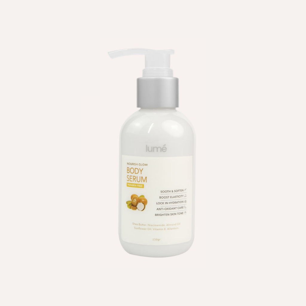 Jual LUME NOURISH GLOW BODY SERUM LOTION BRIGHTENING WHITENING PENCERAH ...