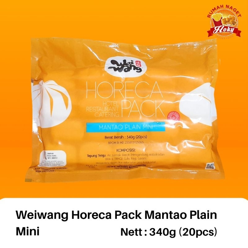 Jual Wei Wang Mantao Plain Mini isi 20 pcs | Shopee Indonesia
