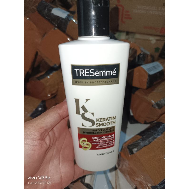 Jual Tresemme Conditioner Keratin Smooth 170ml Shopee Indonesia