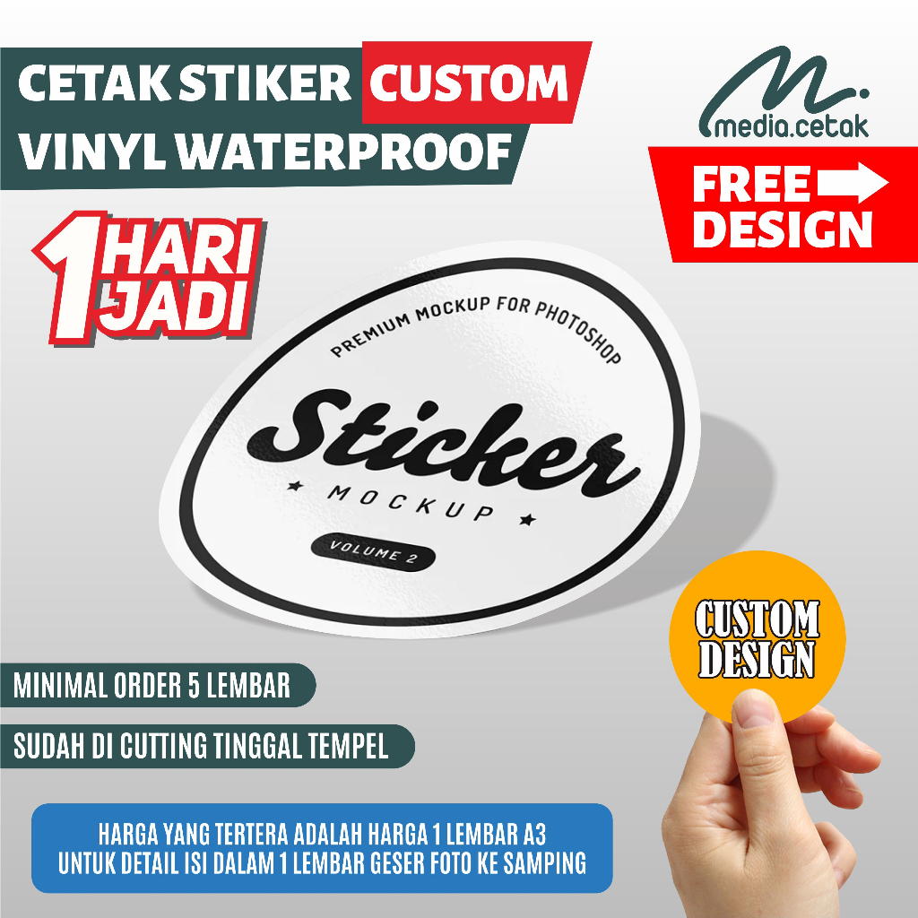 Jual STIKER LABEL VINYL | STIKER LABEL KEMASAN | STIKER VINYL ANTI AIR ...