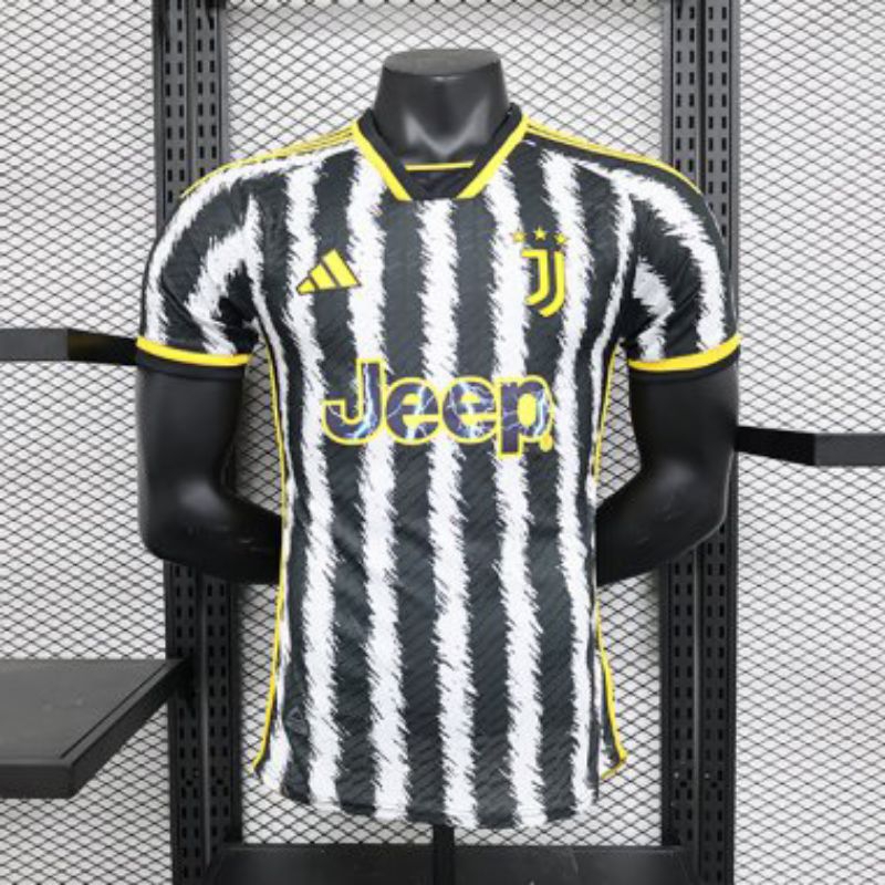 Jual Jersey Juve.tus Terbaru 2023/2024 Home Player Issue HQ | Shopee ...