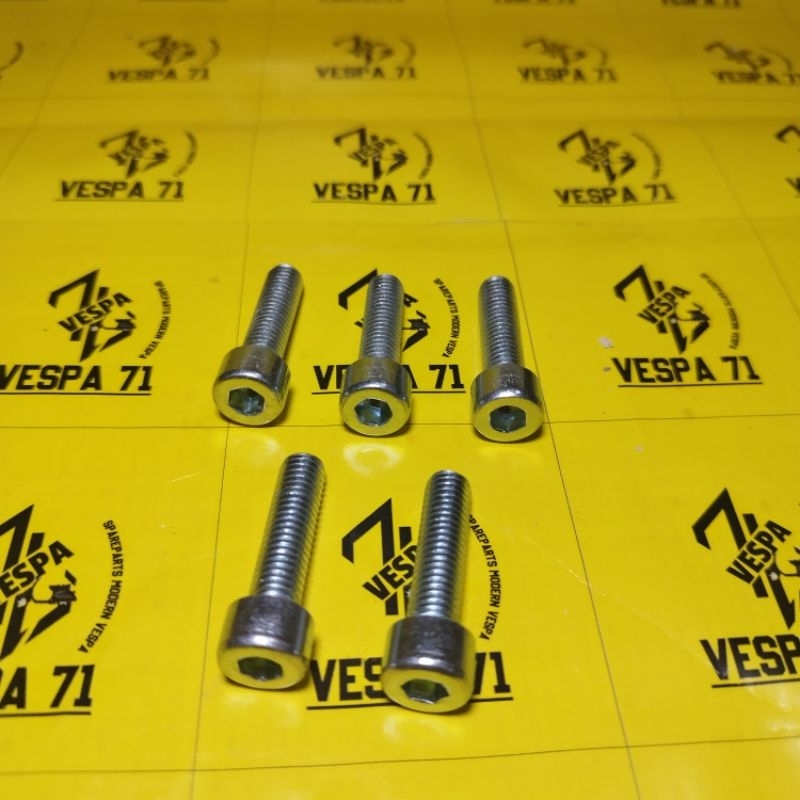 Jual Baut Roda Depan Baut Tromol Depan Vespa Matic LX S LXV Sprint ...