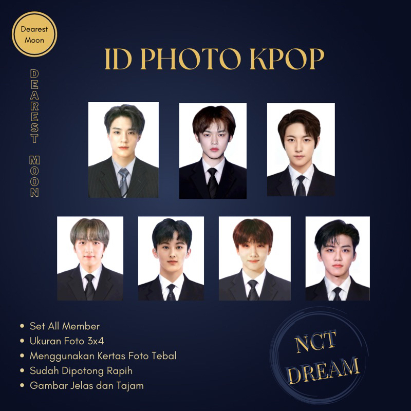 Jual PAS FOTO KPOP | ID PHOTO SET [BTS EXO NCT DREAM NCT 127] | Shopee ...