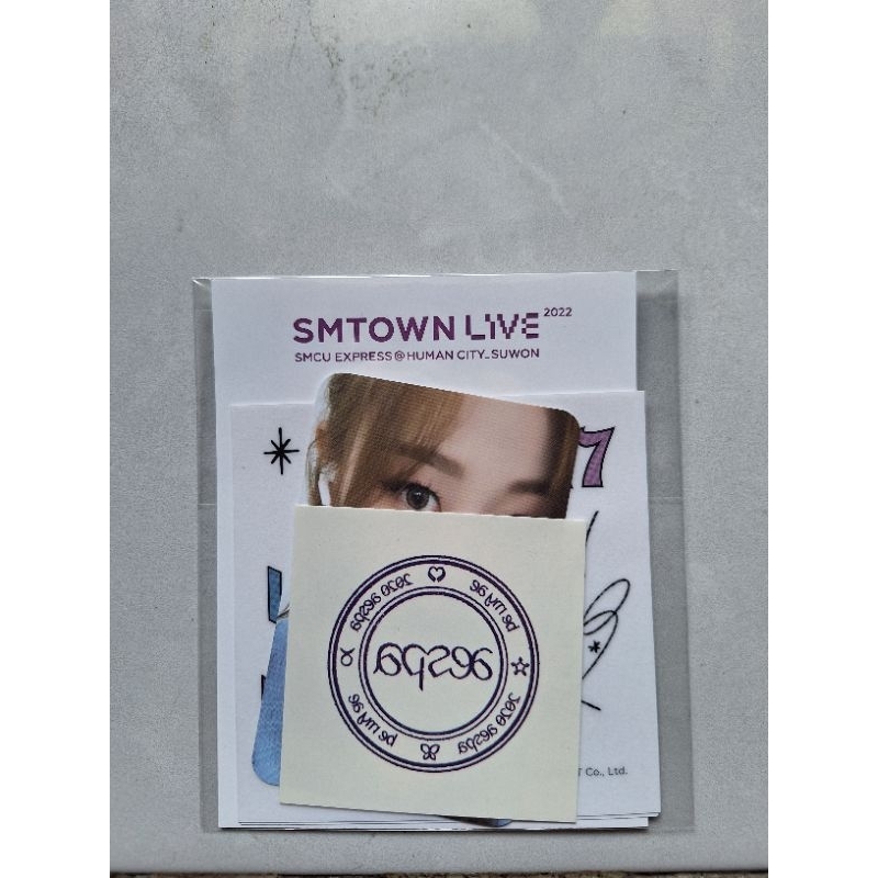 Jual AESPA GISELLE AR TATTO SMTOWN SUWON SEALED OFFICIAL MD | Shopee ...