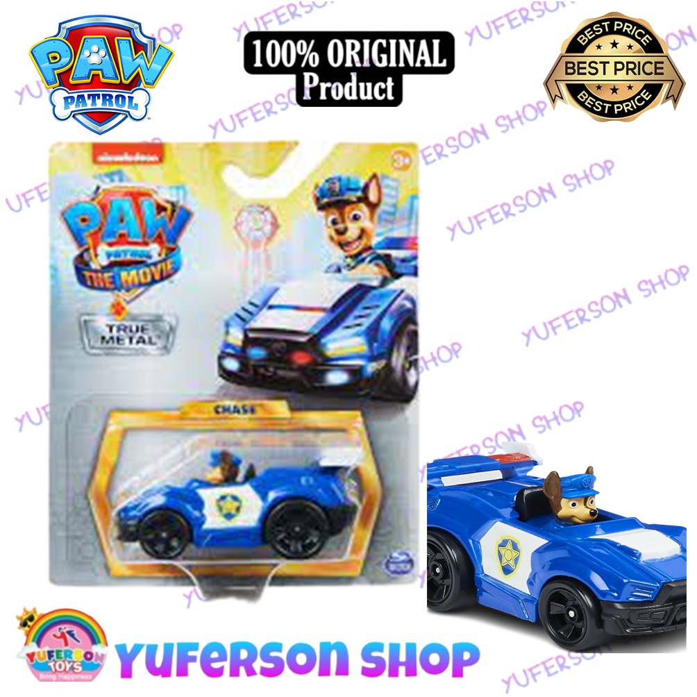 Jual PAW Patrol The Movie True Metal Chase Die-Cast Vehicle Scale 1:55 ...