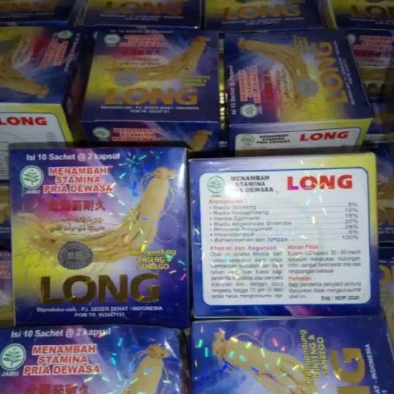 Jual Kapsul Long Asli Original penambah stamina pria kuat dan tahan ...