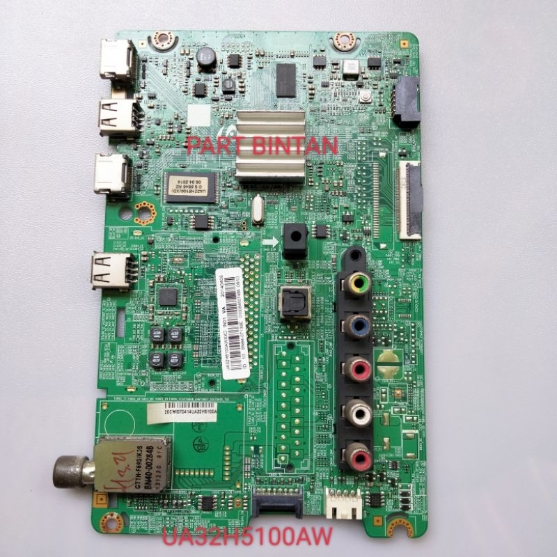 Jual MB MAINBOARD MOBO MESIN TV LED SAMSUNG UA32H5100 ORIGINAL | Shopee Indonesia