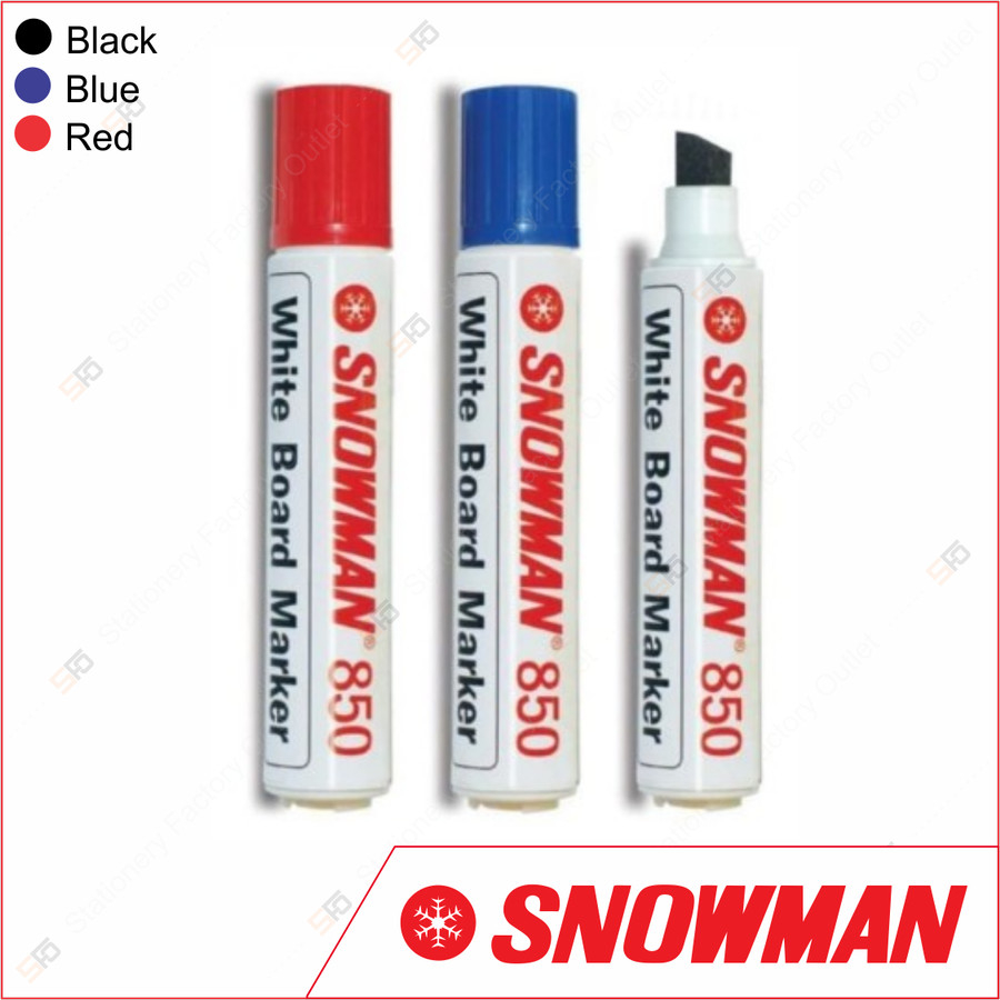 Jual Spidol Whiteboard Snowman Jumbo 850 - SFO Semarang Official ...
