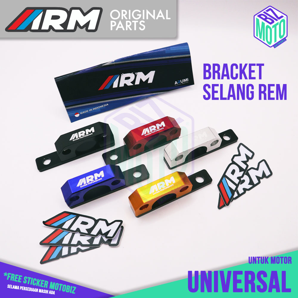 Jual ARUMI ARM Bracket Breket Selang Rem Bawaan Honda Yamaha Vario Nmax ...