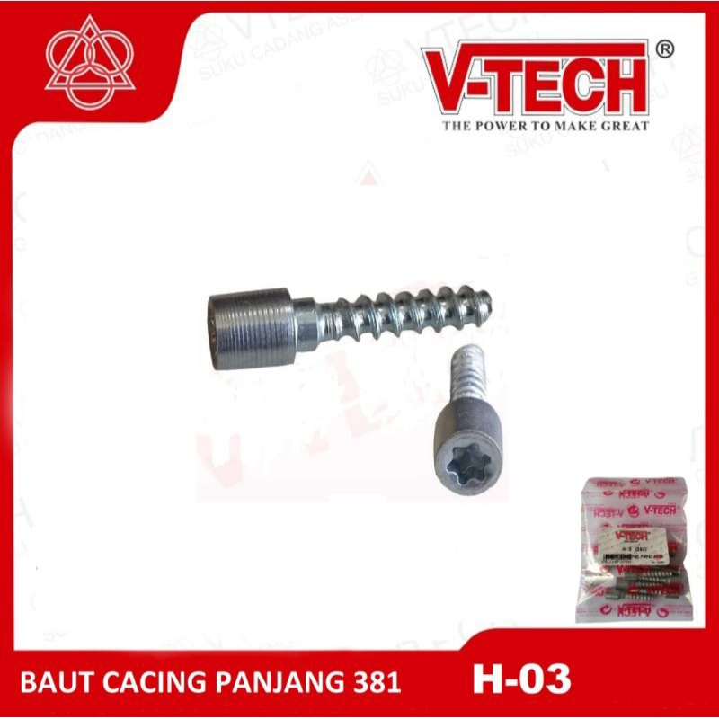Jual BAUT CACING BAUT ULIR CHAINSAW MS381 | Shopee Indonesia