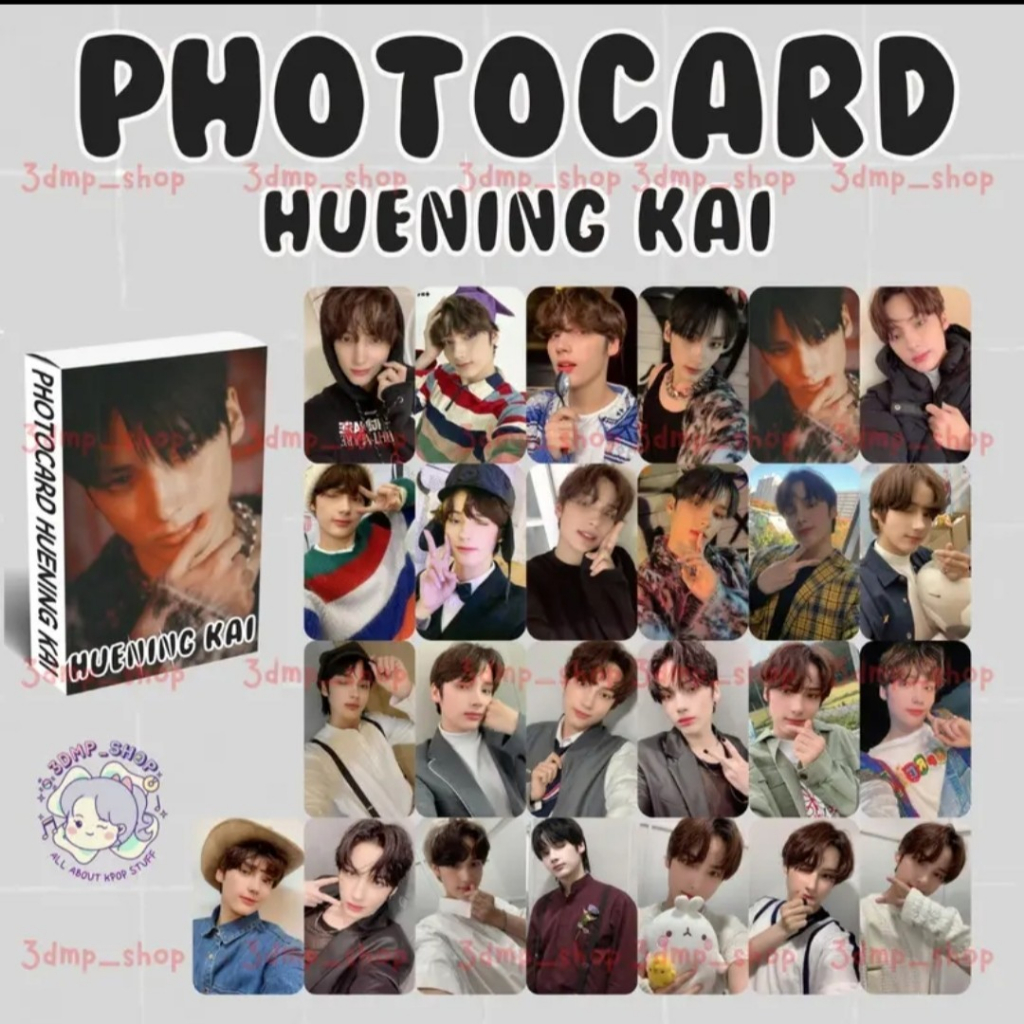 Jual [25 Lembar] photocard lomo photo card TXT Soobin Taehyun Huening Kai Beomgyu Yeonjun ...