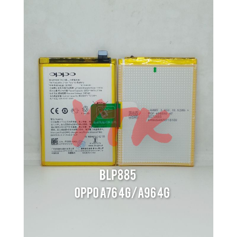 Jual batre/baterai/battery blp885 oppo a76 4G/a96 4G | Shopee Indonesia