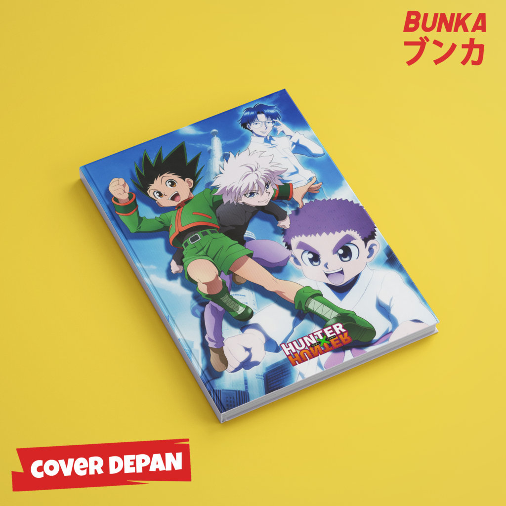 Jual Note Book Anime Hunter x Hunter Tower Arc B Hardcover A5 Buku ...