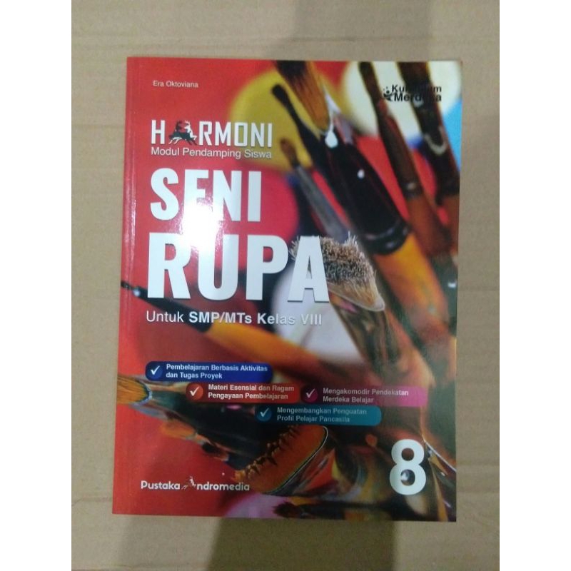 Jual BUKU HARMONI SENI RUPA KELAS 8 SMP/MTS KURIKULUM MERDEKA | Shopee Indonesia
