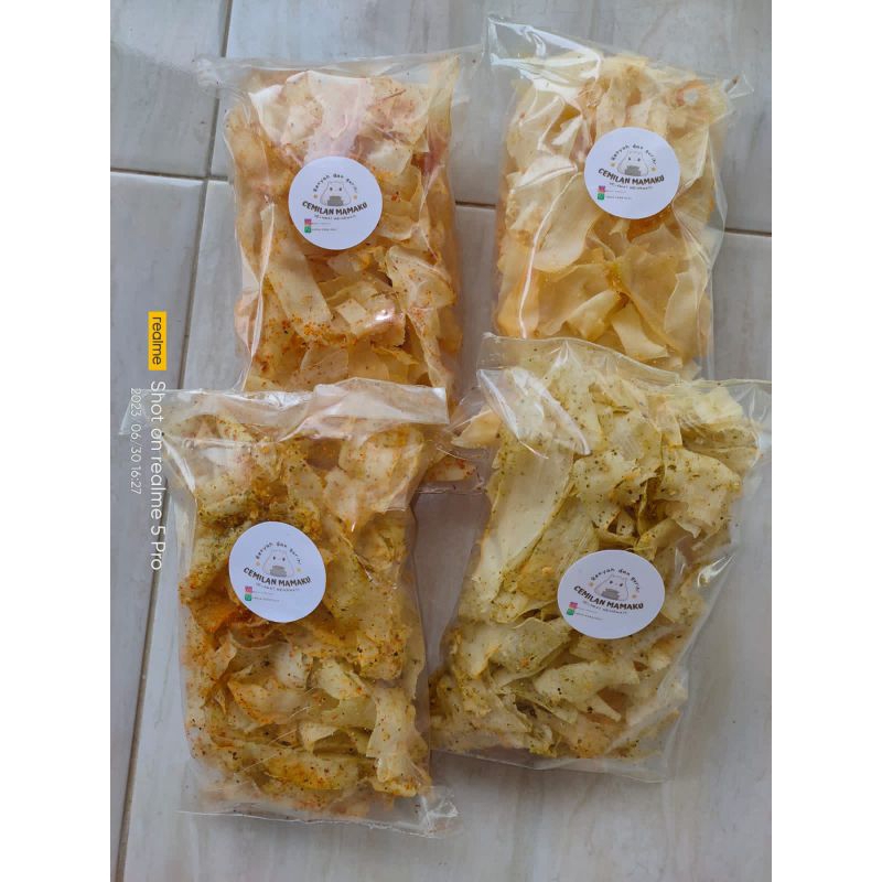 Jual keripik singkong tipis renyah. snack keripik singkong tipis gurih ...
