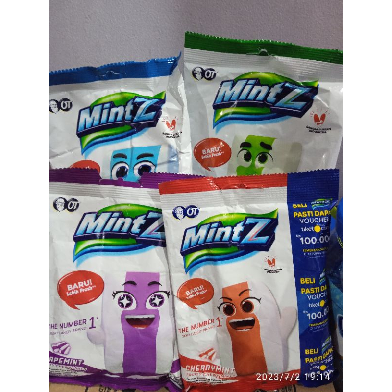 Jual Permen Lunak mint Z 115gr | Shopee Indonesia