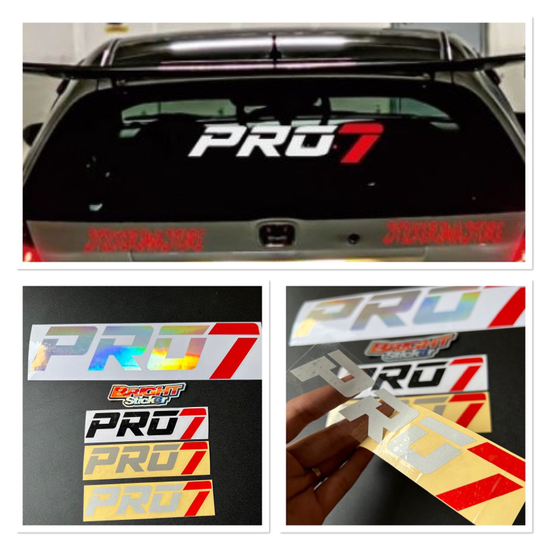 Jual Sticker Stiker PRO7 cutting | Shopee Indonesia