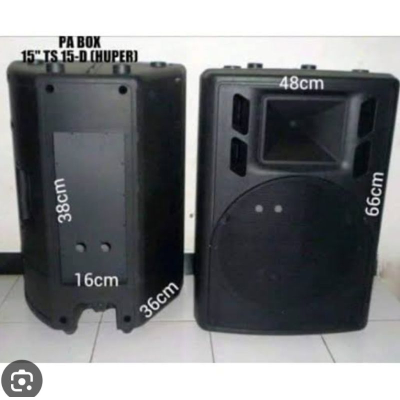 Jual Box Speaker 15 Inch Fiber Model HUPER 15-D | Shopee Indonesia