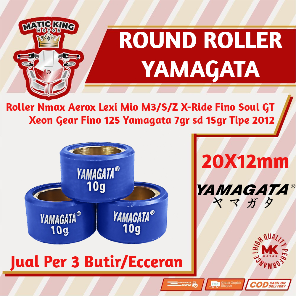 Jual Roller Nmax Lexi Aerox MioM3/Z/125/GT125 Xeon Fino Fi Yamagata ...