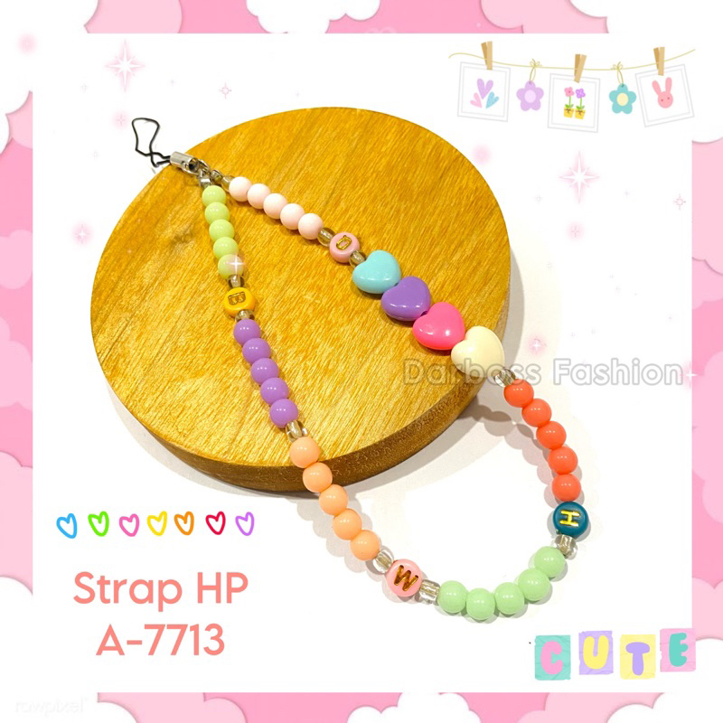 Jual (1) Gantungan HP bracelet gelang / Lanyard HP estetik / PHONE ...