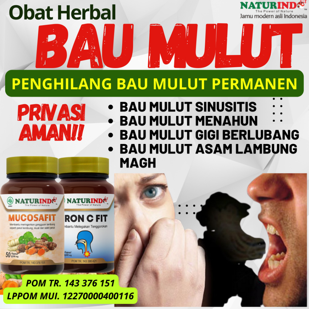 Jual Penghilang Bau Mulut Busuk Dan Nafas Permanen Gigi Berlubang BPOM ...