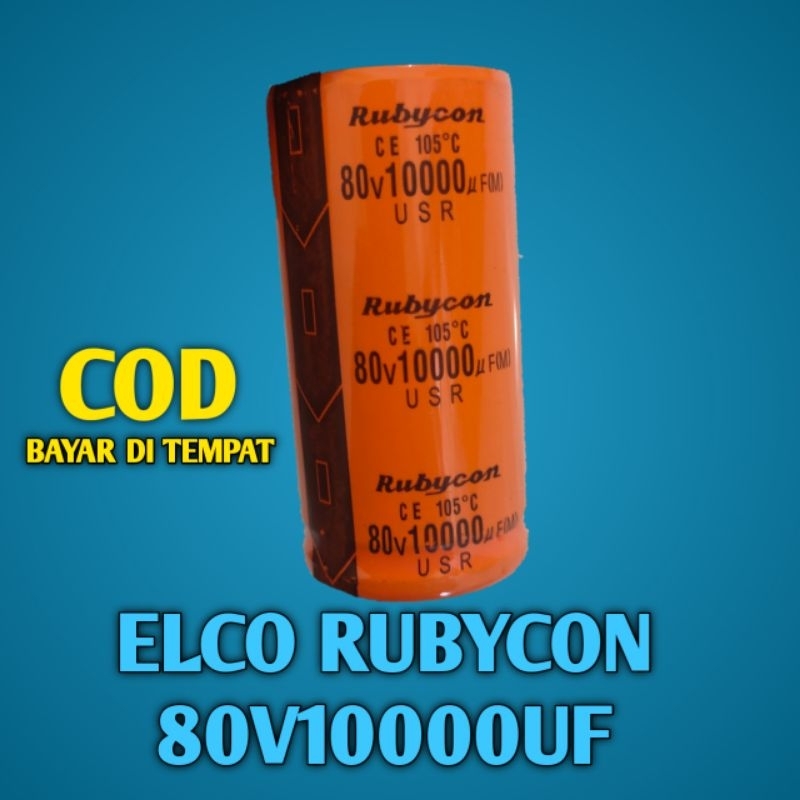 Jual ELCO 10000UF RUBYCON OREN | Shopee Indonesia