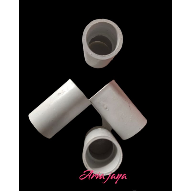 Jual Sok Sock Shock Socket Sambungan Pipa Pvc Conduit Listrik warna putih | Shopee Indonesia