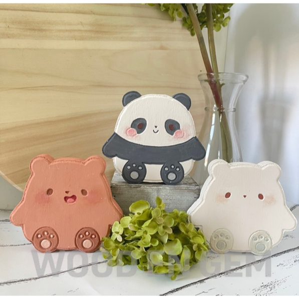 Jual DIY Wood Character Painting Kit Mewarnai Melukis Mainan Edukatif ...