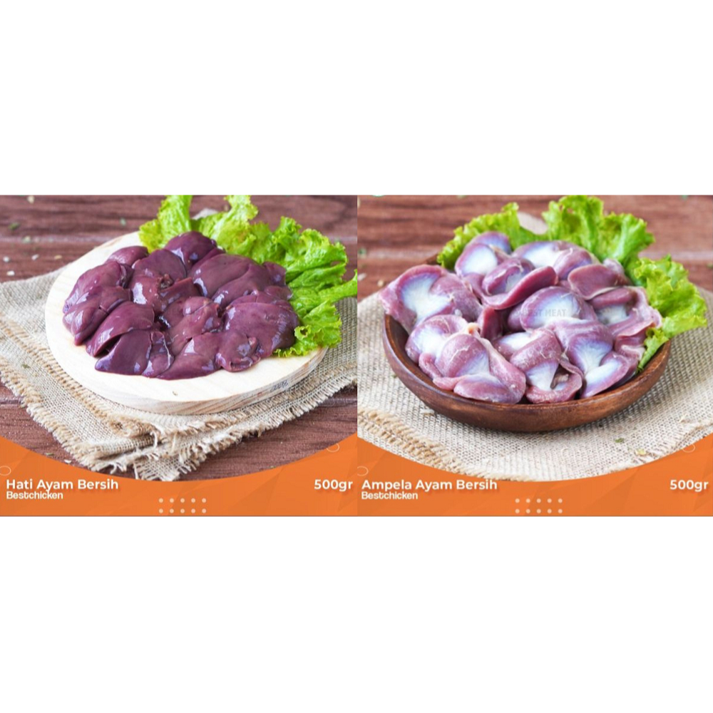 Jual Hati Ayam / Ampela Ayam Bersih 500 gr / Ati Ampla Halal Mui ...
